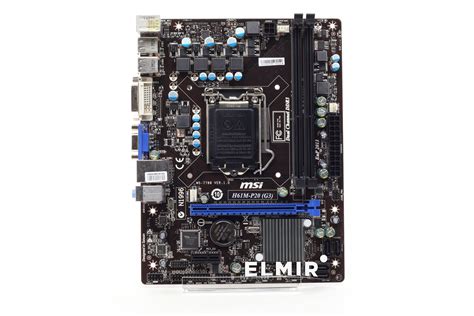 Материнская плата s-1155 H61 MSI H61M-P20 (G3) mATX купить | Elmir ...