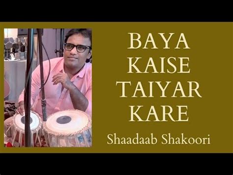 Baya Kaise Taiyar Kare Tabla Class Music YouTube