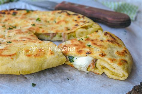 SCHIACCIATA Con ZUCCHINE SENZA LIEVITO Con Prosciutto Veloce