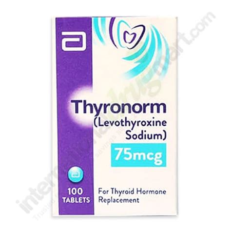 Buy Levothyroxine 75mcg Tablets Online Idm