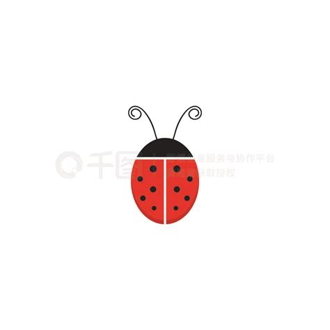 标志免抠元素瓢虫标志矢量图标插画设计模板免费下载eps格式2000像素编号43721739 千图网