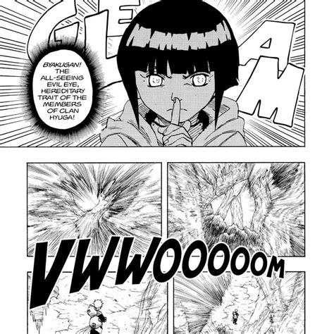 Hinatas Byakugan Activation Vs Borutos Chapter 1 Activation Rboruto