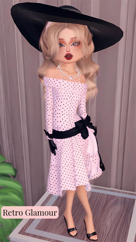 Retro Glamour Dti In 2024 Nice Dresses Dress To Impress Classy