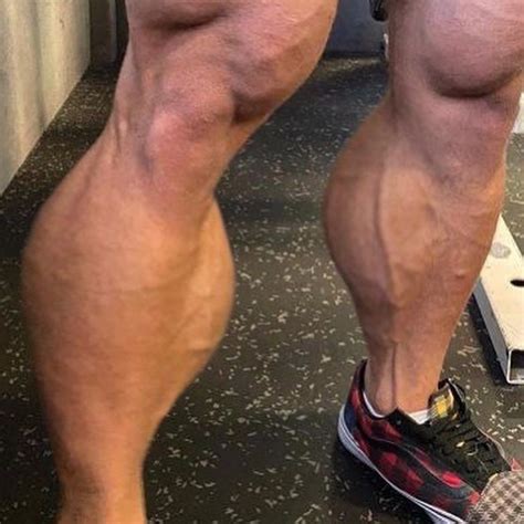 Bodybuilder Legs Bigger Calf Muscles Strong Calf Muscle Male Calf