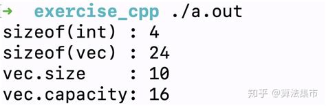 C中sizeofvector的问题 知乎