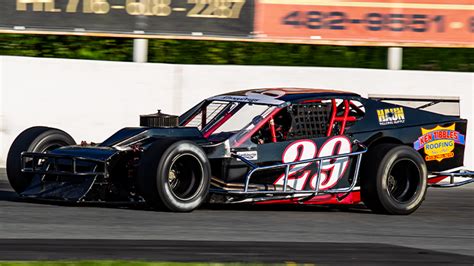 Dylan Bancroft Returns To Victory Lane Evans Mills Raceway Park