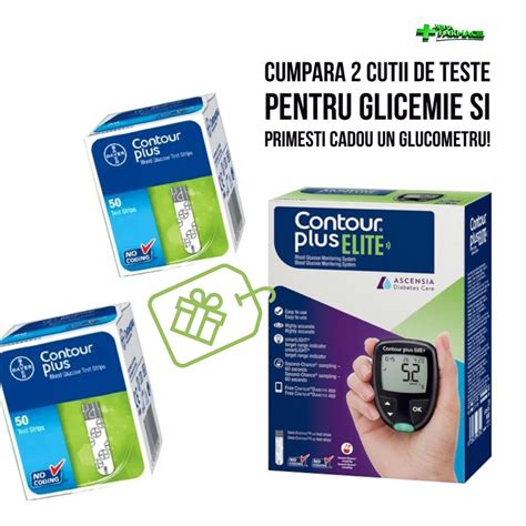 Farmacia Promo 🎁 𝐋𝐚 𝟐 𝐜𝐮𝐭𝐢𝐢 𝐝𝐞 𝐭𝐞𝐬𝐭𝐞 𝐩𝐞𝐧𝐭𝐫𝐮 𝐠𝐥𝐢𝐜𝐞𝐦𝐢𝐞 𝐂𝐨𝐧𝐭𝐨𝐮𝐫 𝐏𝐥𝐮𝐬