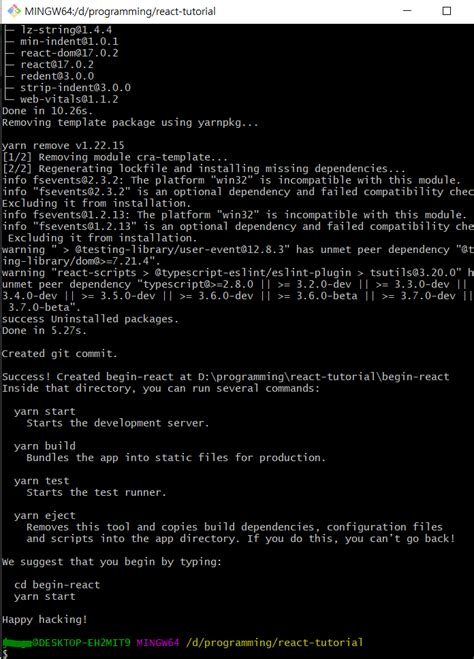React Yarn