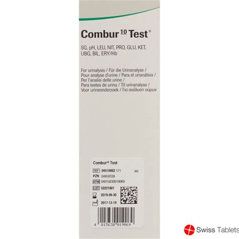 Combur 10 Test Streifen 100 Stk