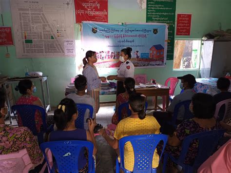 ဒဂုံမြို့သစ် အရှေ့ပိုင်း မြို့နယ်တွင် ပန်းခင်းစီမံချက်ဖြင့် အိမ်ထောင်စုလူဦးရေစာရင်းနှင့် နိုင