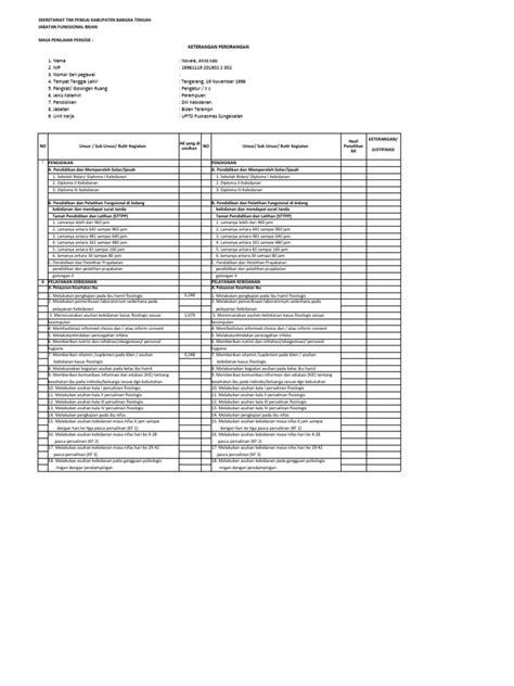 Keterangan Perorangan Pdf