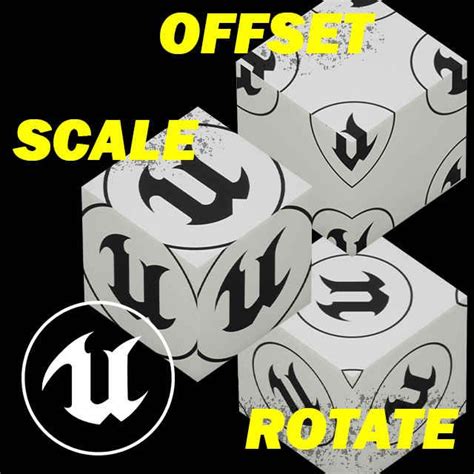 Easy UV Manipulation Scale Rotate Offset Textures Unreal Engine