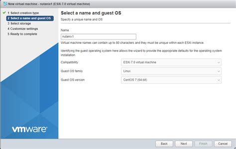 Create A Nested Nutanix Ce 20200916 Instance On Esxi 70 How To Play With Nutanix On The