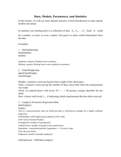 Statistics Lecture 2