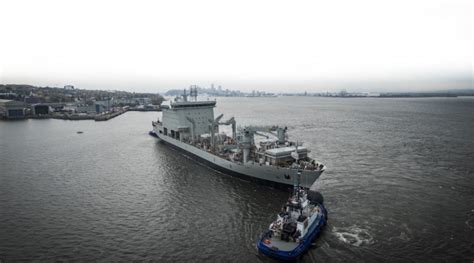 Davie Shipbuilding Launches Resolve Class Naval Support Ship Vesselfinder