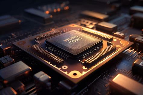 Premium Photo Cuttingedge Microchip Design Enables Seamless