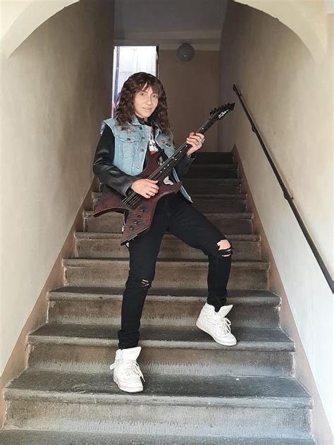 My Eddie Munson Cosplay Costume And Guitar Made From Scratch R