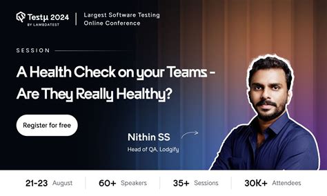 Nithin Ss On Linkedin Testmuconf Testmuconf Testμconference