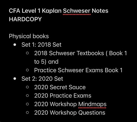 Cfa Level 1 Kaplan Schweser Textbook Hardcopy Hobbies And Toys Books