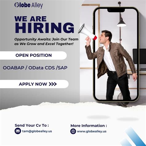 Globe Alley Tech On Linkedin 🚀 Were Hiring 🚀 Are You An Experienced Ooabap Odata Cds Or Sap