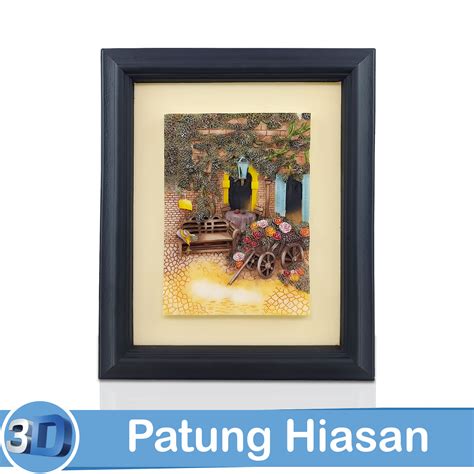 Good Spot Patung Hiasan Polystone Bingkai Foto Taman Statue Patung Pajangan EK SP Lazada