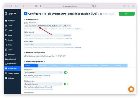 TikTok Events API