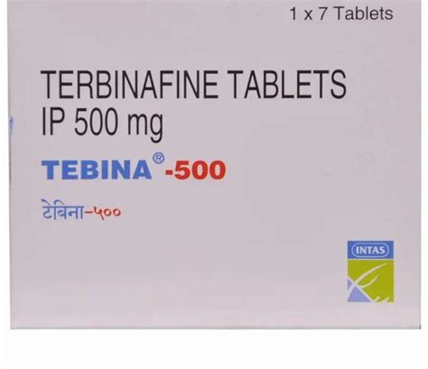Tebina 500 Tablet At 199 Stripe Terbinafine Tablet In Nagpur ID