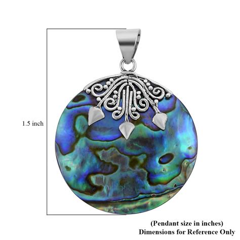 Buy Mother Of Pearl Pendant In Sterling Silver At Shoplc