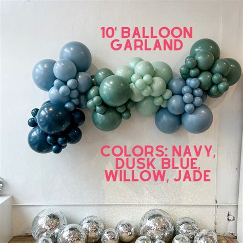 Custom Colors Diy Balloon Garland Kit Glamfetti