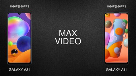 Samsung Galaxy A31 Vs Samsung Galaxy A11 Comparison Youtube