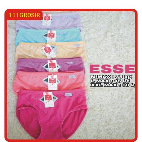 Jual 1 Lusin 12 Pcs Celana Dalam Wanita Undies Cd Sempak Wanita