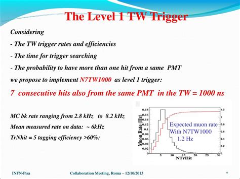 INFN Pisa Collaboration Meeting Roma Ppt Download