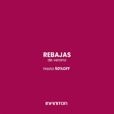 Rebajas De Verano Infiniton