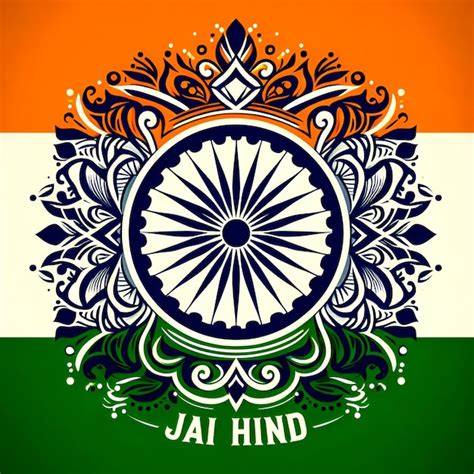 Premium Ai Image Jai Hind Image Expressing Love For The Nation