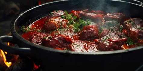 Premium Ai Image Hearty Vegetable Stew