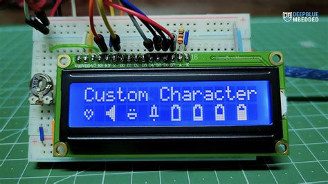 Lcd Custom Character Arduino Lcd 16x2