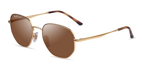 Ray Ban Rb3682 Geometric Arista Frame Prescription Sunglasses