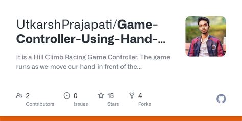 Github Utkarshprajapatigame Controller Using Hand Gestures It Is A Hill Climb Racing Game