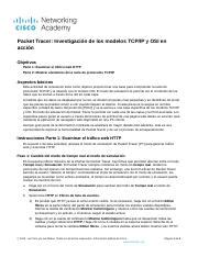 Investigating TCP IP And OSI Models In Action Understanding Course Hero