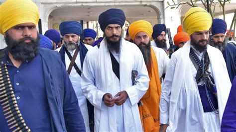 Indian Police Arrest Sikh Separatist Amritpal Singh In Punjab After