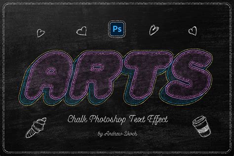 Chalk Text Effects Design Cuts
