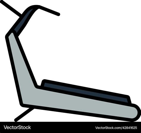 Icon Of Treadmill Royalty Free Vector Image VectorStock