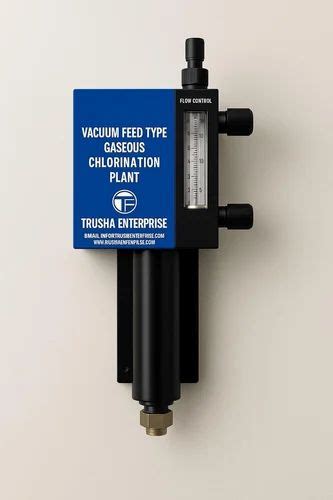 Industrial Chlorinator System Vacuum Feed Type Chlorine Gas 99 At