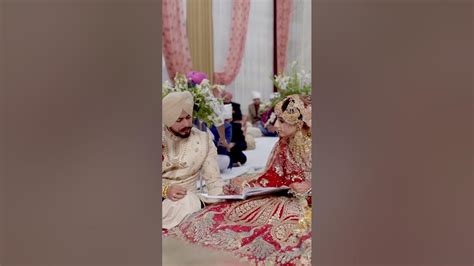 🤩💝 ਤੇਰਾ ਮੇਰਾ ਰਿਸ਼ਤਾ ਪਕਾ 🤩😝 ️wedding Goals 😘 ️couplegoals Punjabi