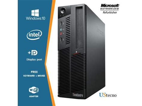 Refurbished Lenovo Thinkcentre M90p Sff Desktop Computer Intel Core I5