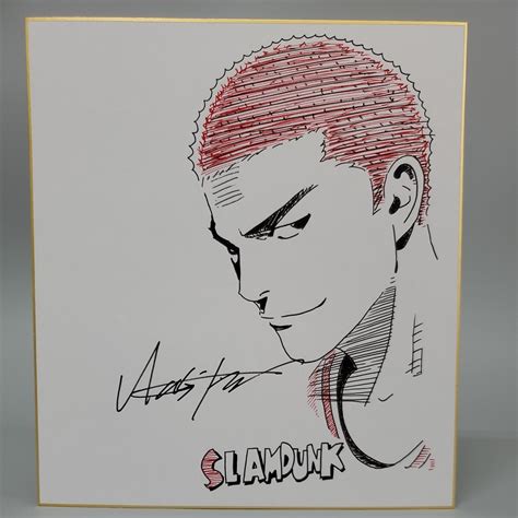 Yahooオークション 井上雄彦 Slam Dunk スラムダンク サイン 色紙