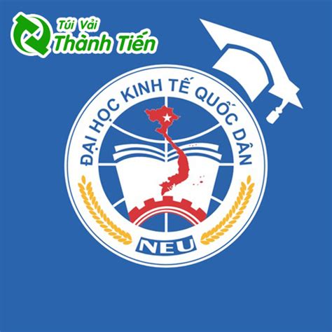 Tải Logo Đại Học Kinh Tế Quốc Dân NEU Miễn Phí Túi Vải Thành Tiến