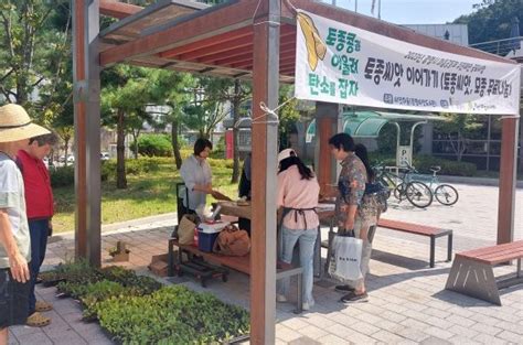 광명시 토종모종 및 씨앗 나눔으로 사라져가는 토종종자 보존한다