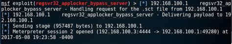 applocker bypass regsvr32 penetration testing lab