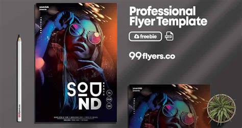 10 Template Gratis Untuk Membuat Musik And Pamflet Konser